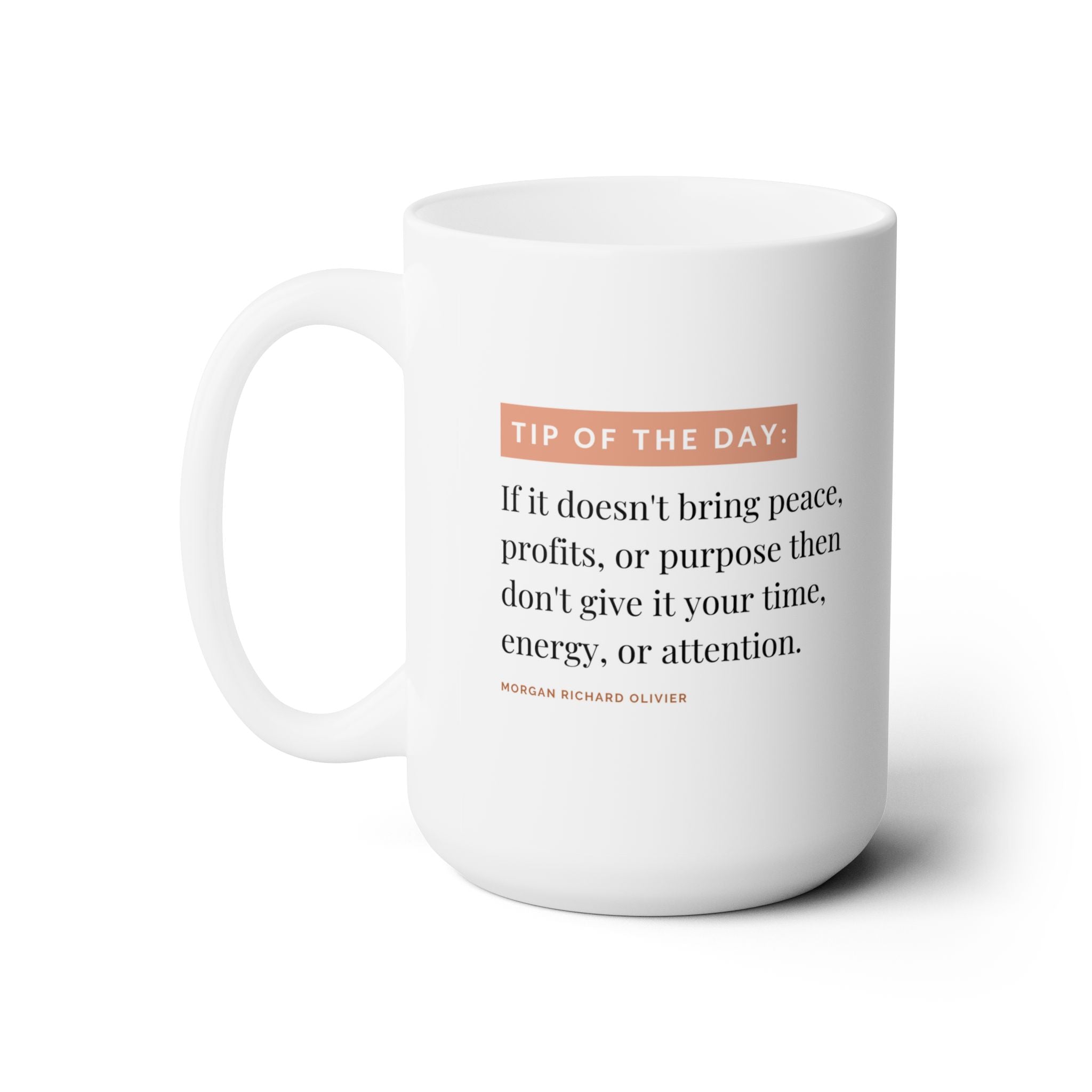 Tip of the Day Mug – Morgan Richard Olivier
